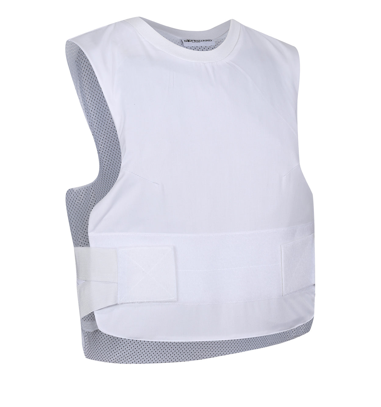 Female CoolMAX Ballistic Level II + Stab Level 1 Covert Vest - White – SafeGuard Clothing US